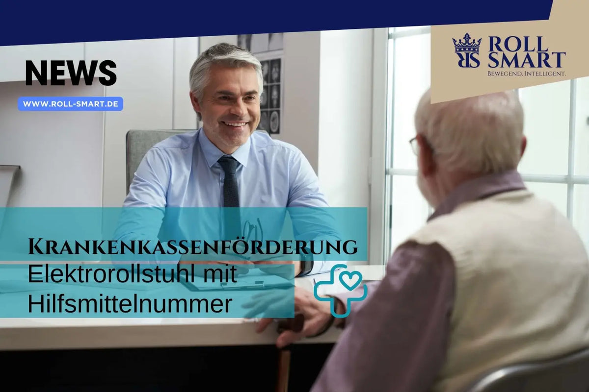 Roll Smart Elektrorollstuhl mit Hilfsmittelnummer – Roll Smart Onlineshop